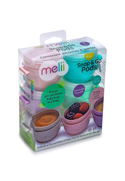 Snap and Go Pods - 6 pcs 2 oz – BabyClic